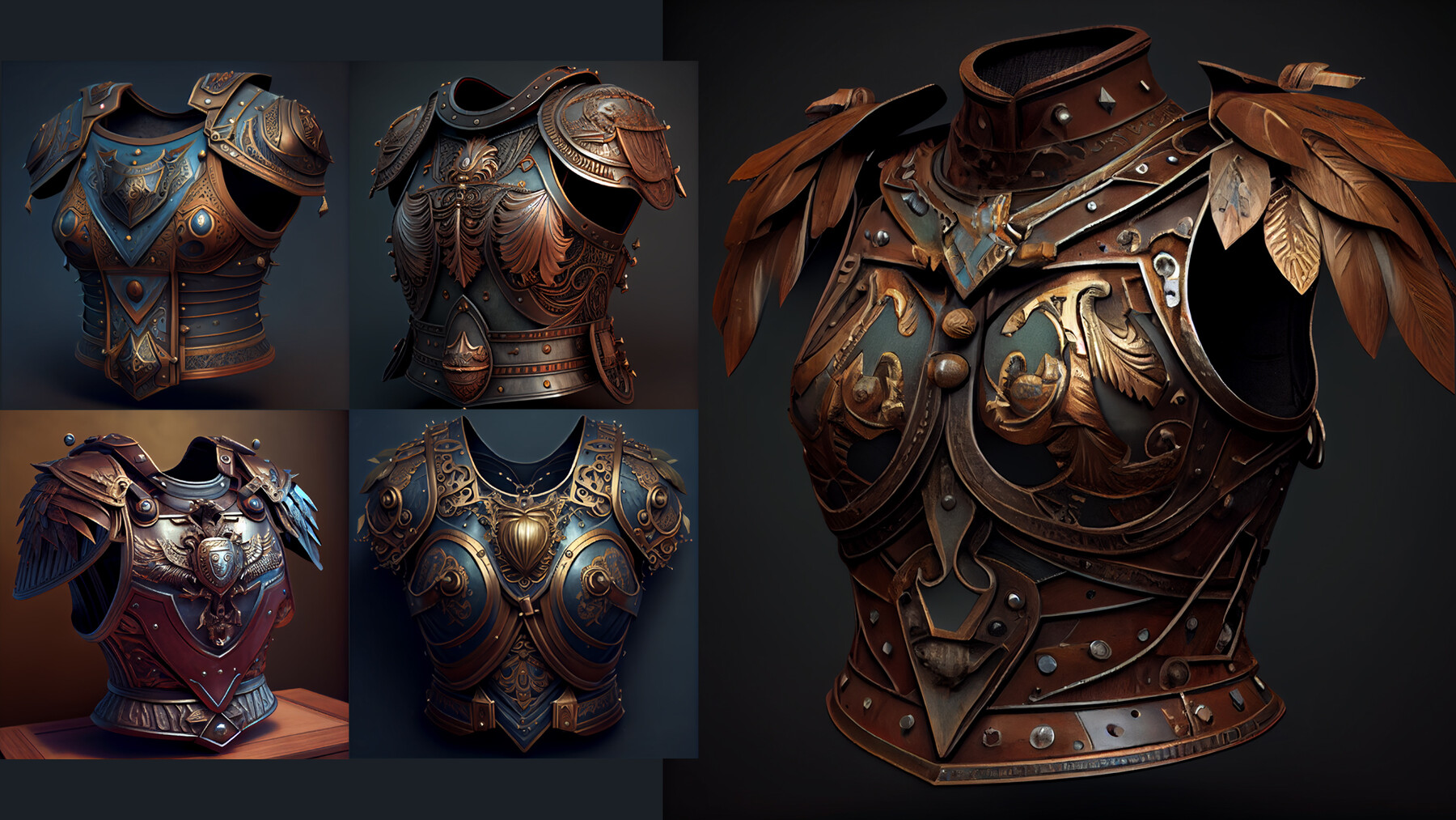 ArtStation - 200 Armor Reference Pack Vol.02 | Artworks