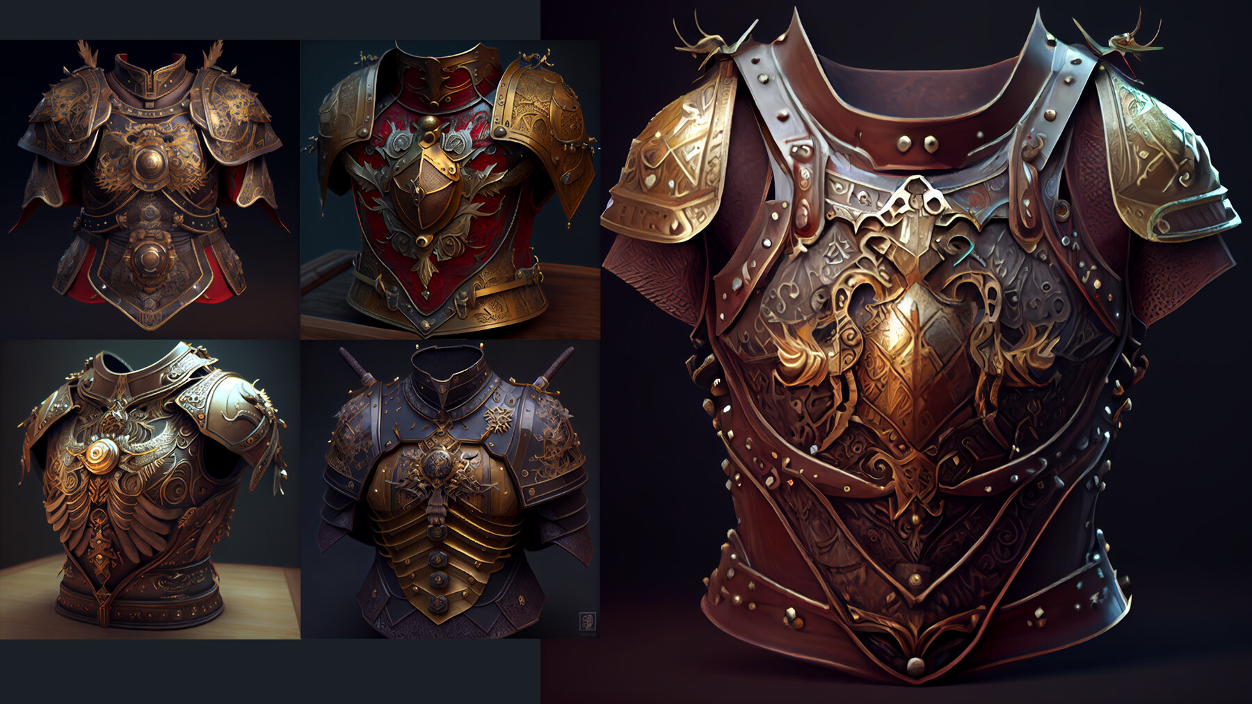 ArtStation - 200 Armor Reference Pack Vol.02 | Artworks