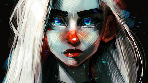 ArtStation - Cold Colors Character | Artworks