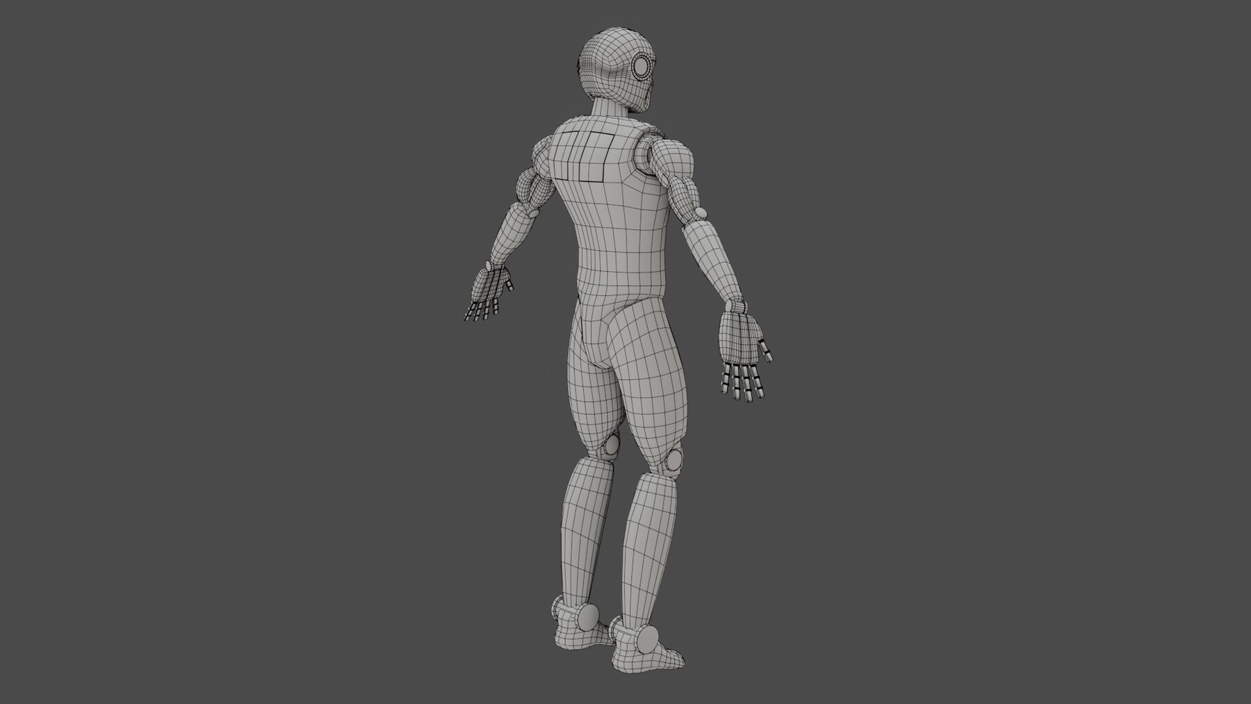 ArtStation - Sci-Fi Cyborg - Low Poly Game Ready PBR | Game Assets