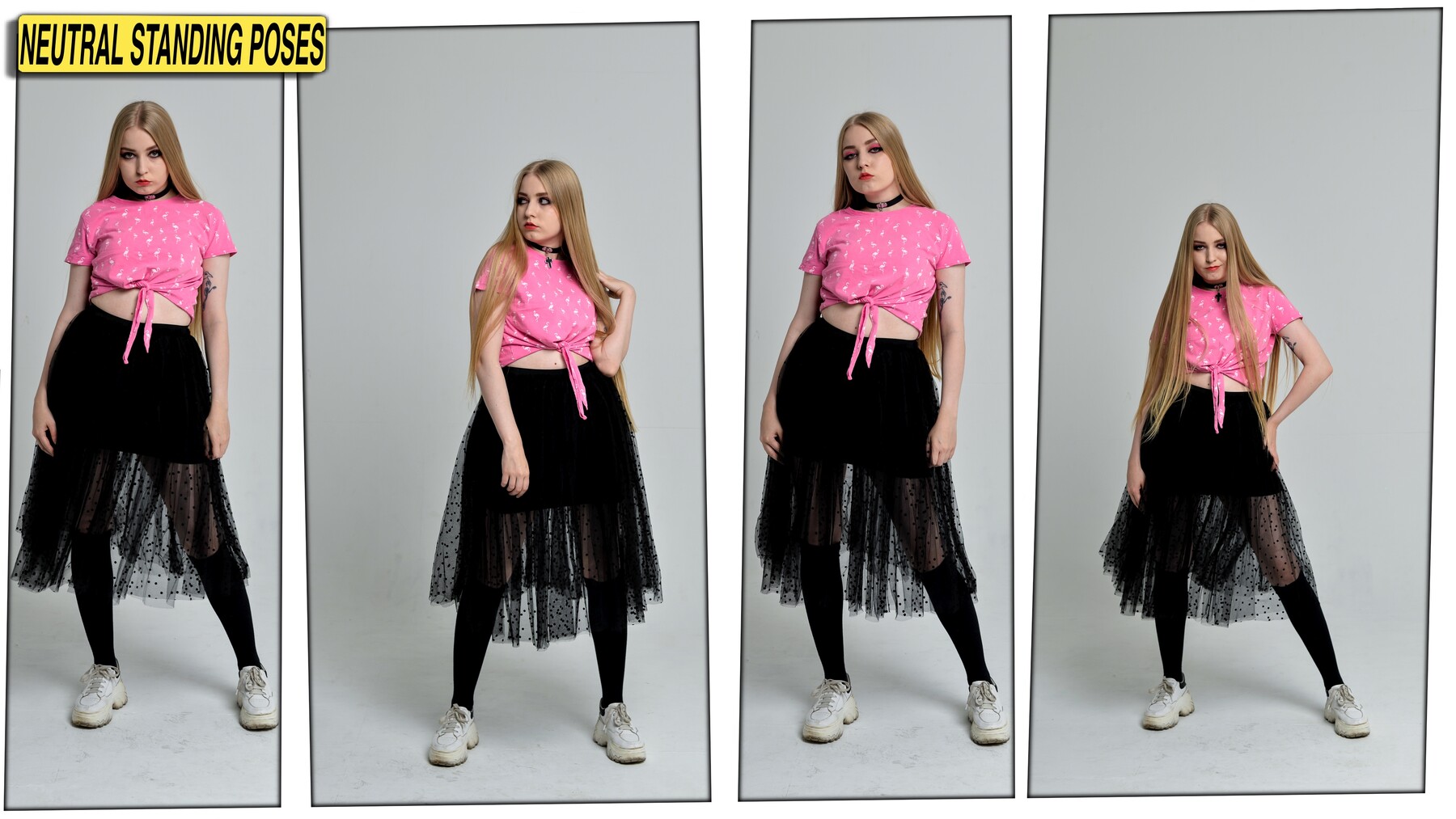 ArtStation - Different standing poses | Resources