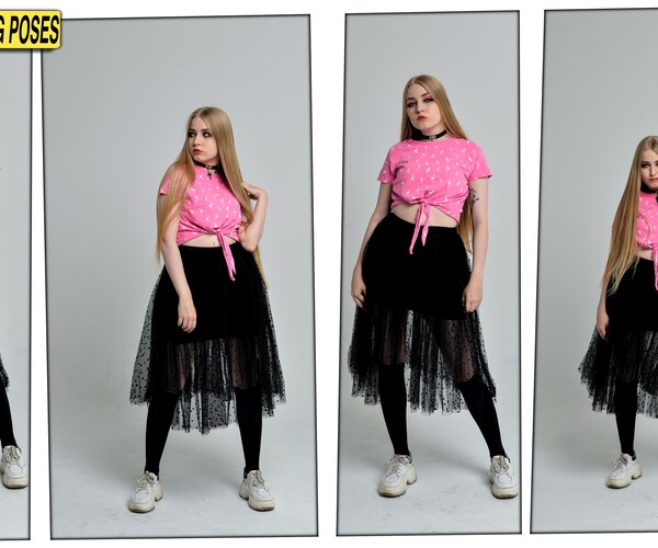 ArtStation - Different standing poses | Resources