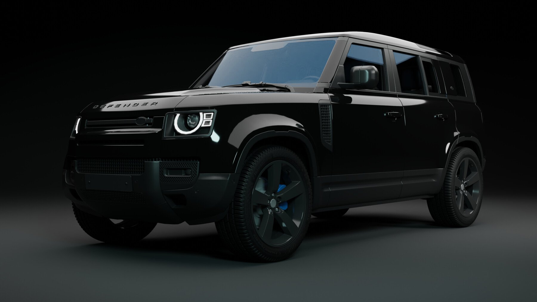 ArtStation - 3D Land Rover Defender 2022 with textures | Game Assets