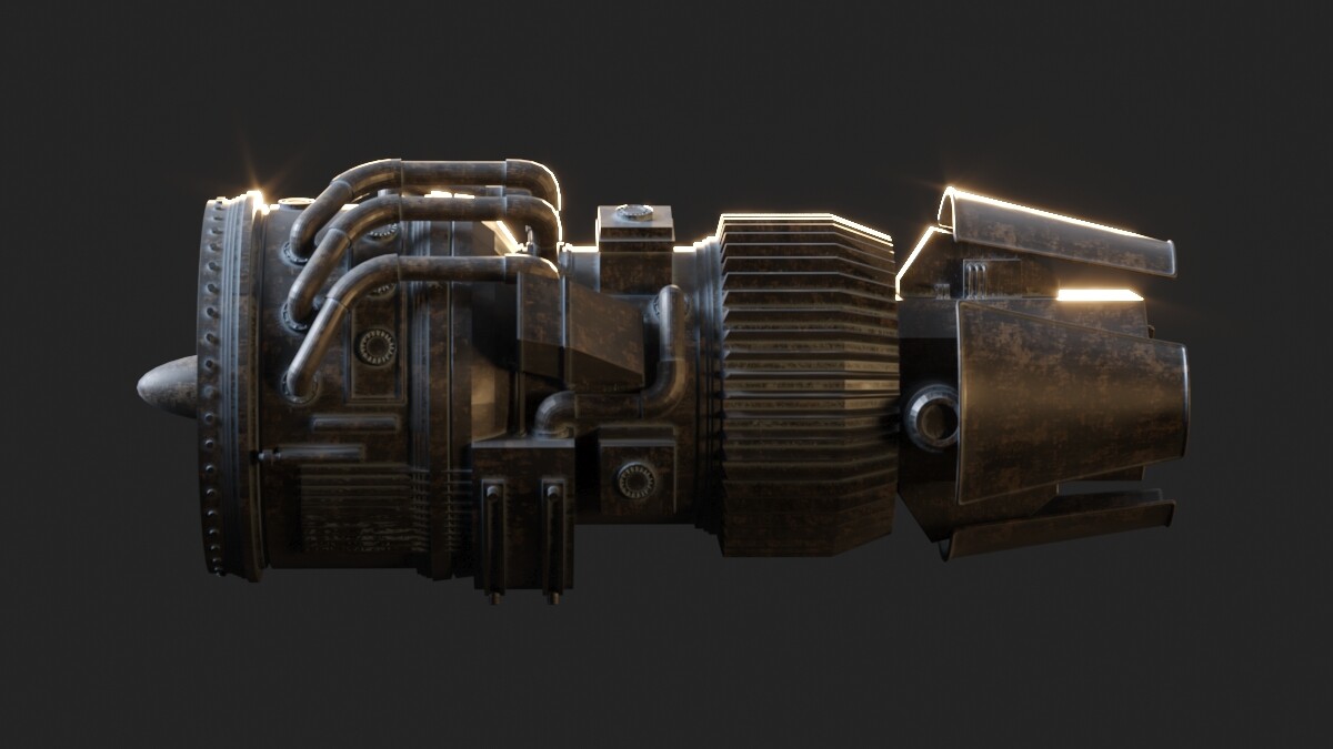 ArtStation - Engine Sci-Fi | Resources