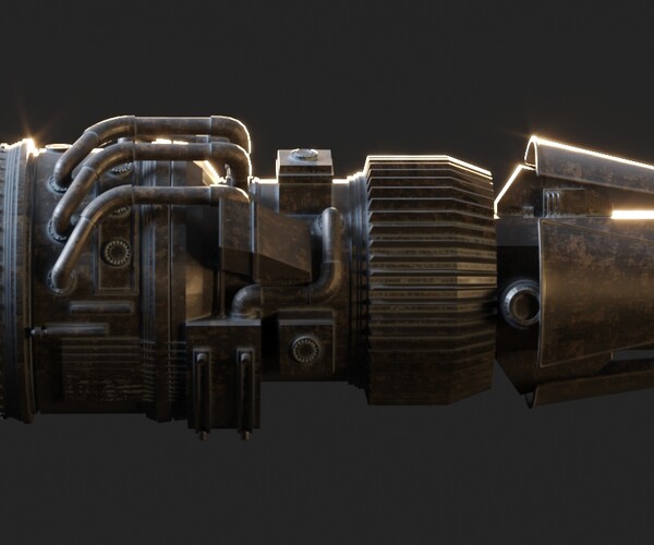 ArtStation - Engine Sci-Fi | Resources