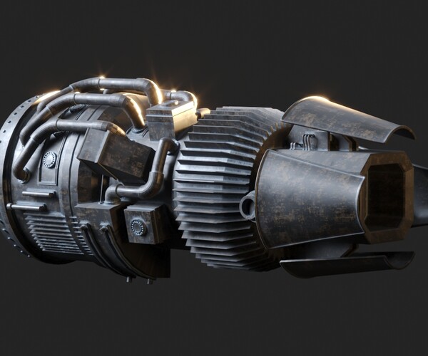 ArtStation - Engine Sci-Fi | Resources