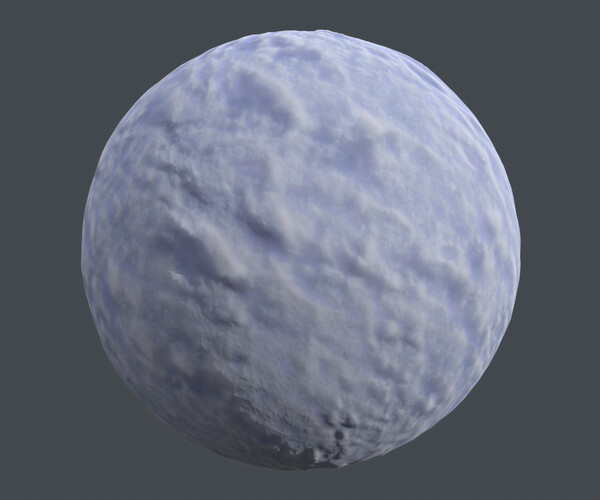 ArtStation - Snow Material 18 | Snow Texture 18 | PBR, 4K | Resources