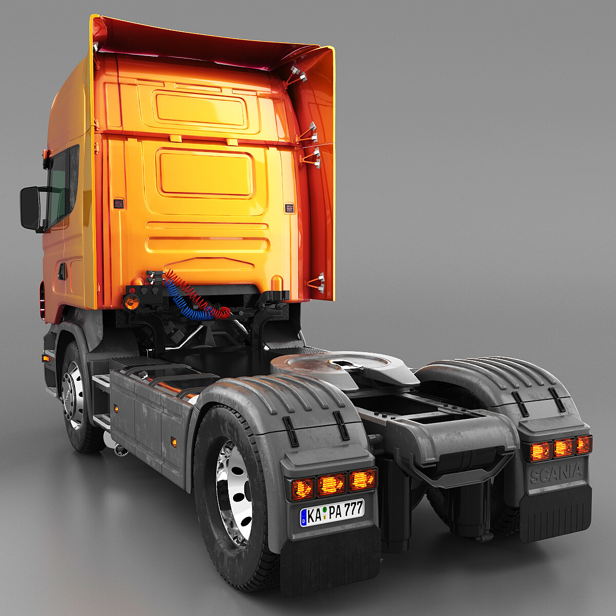 ArtStation - Scania R580 | Game Assets