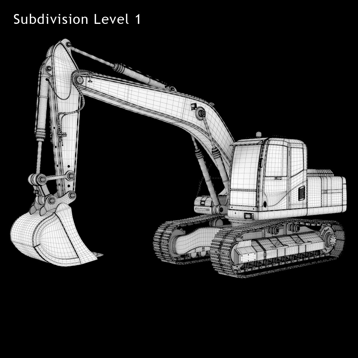 ArtStation - Excavator | Game Assets