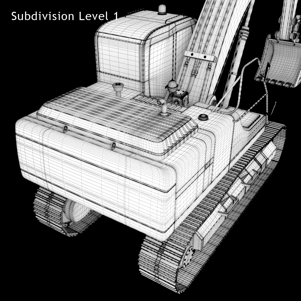 ArtStation - Excavator | Game Assets