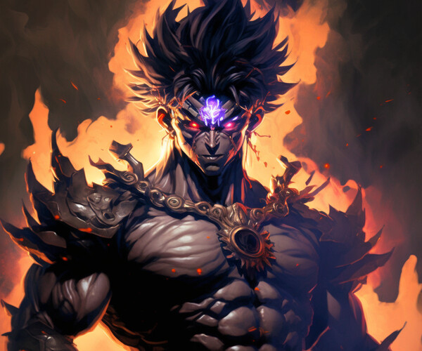 ArtStation - Evil Super Saiyan | Artworks