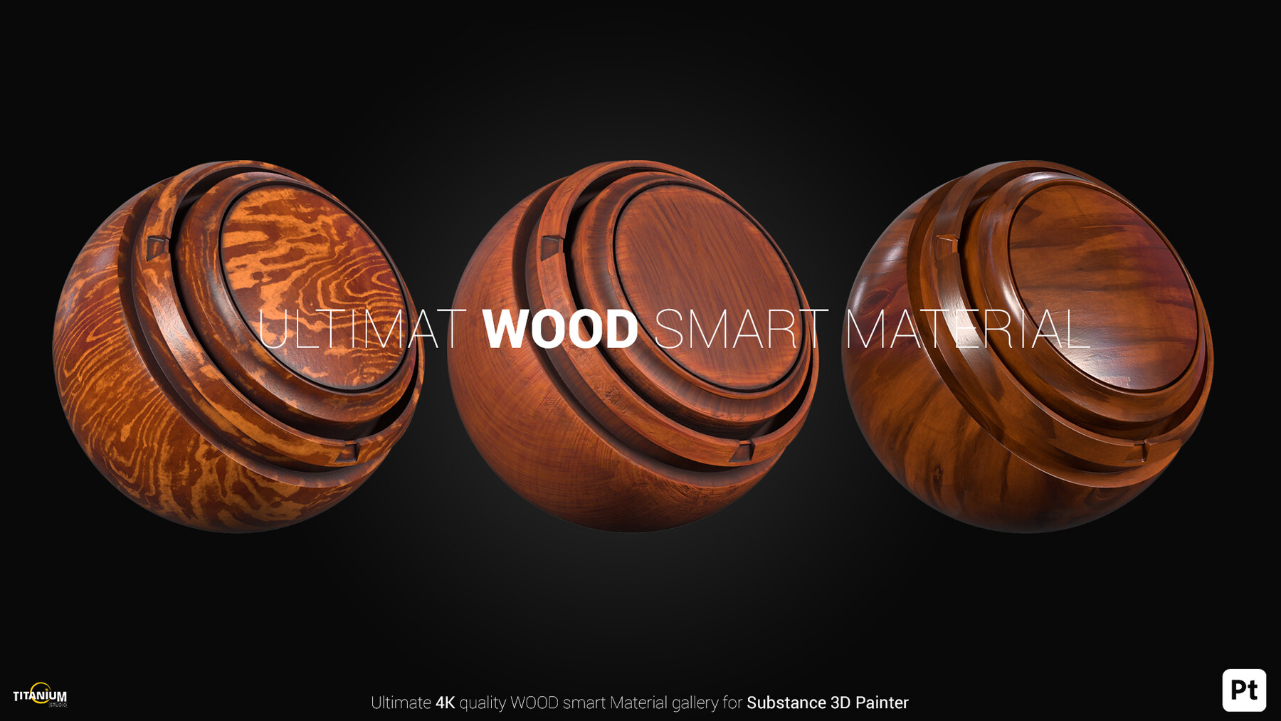 ArtStation - Ultimate Wood Smart Material + 4K PBR Textures | Game Assets