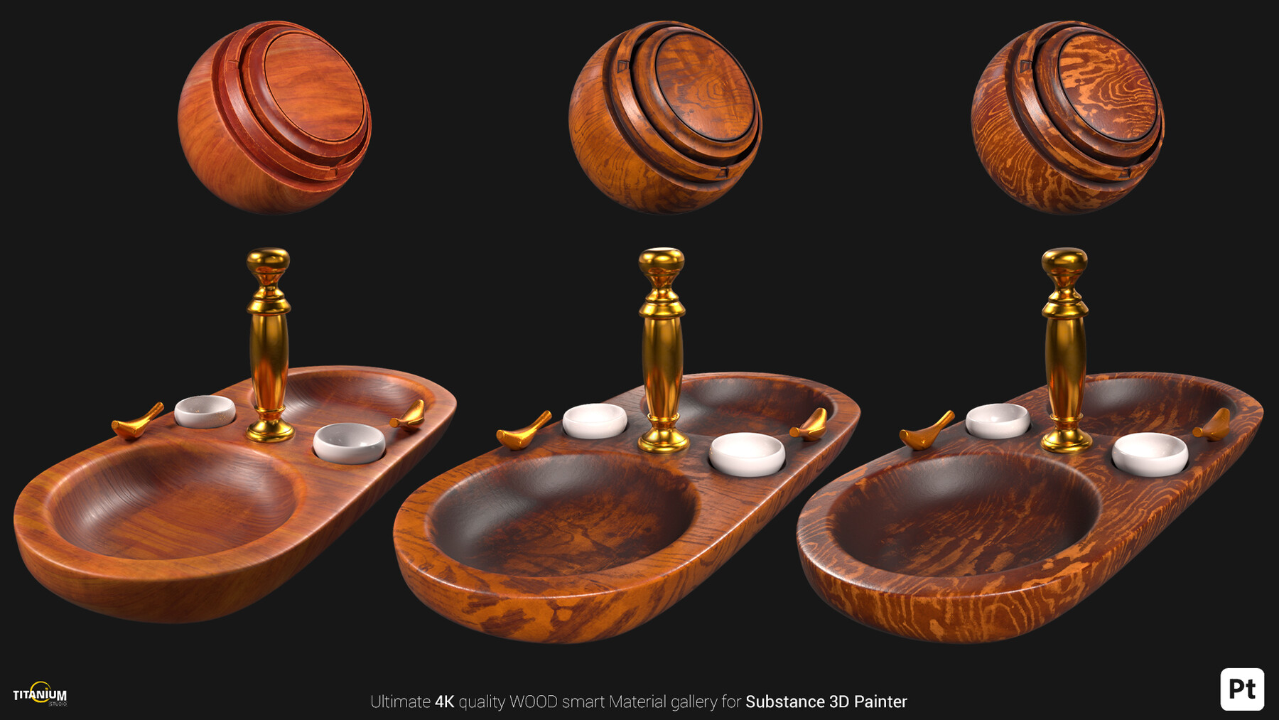 ArtStation - Ultimate Wood Smart Material + 4K PBR Textures | Game Assets