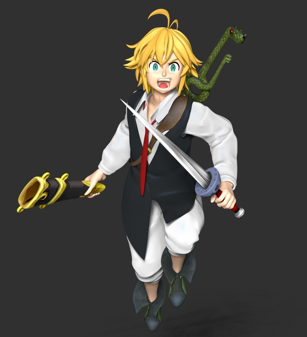 ArtStation - Meliodas | Resources