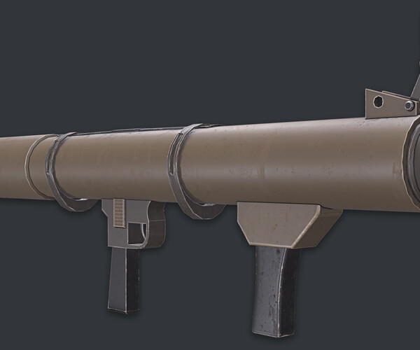 ArtStation - Rocket Launcher Game Ready 10 | Game Assets