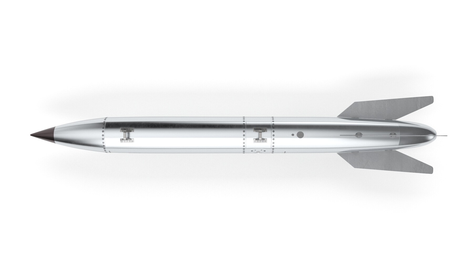 ArtStation - B61 Silver Bullet Fusion Bomb 3D Model | Resources