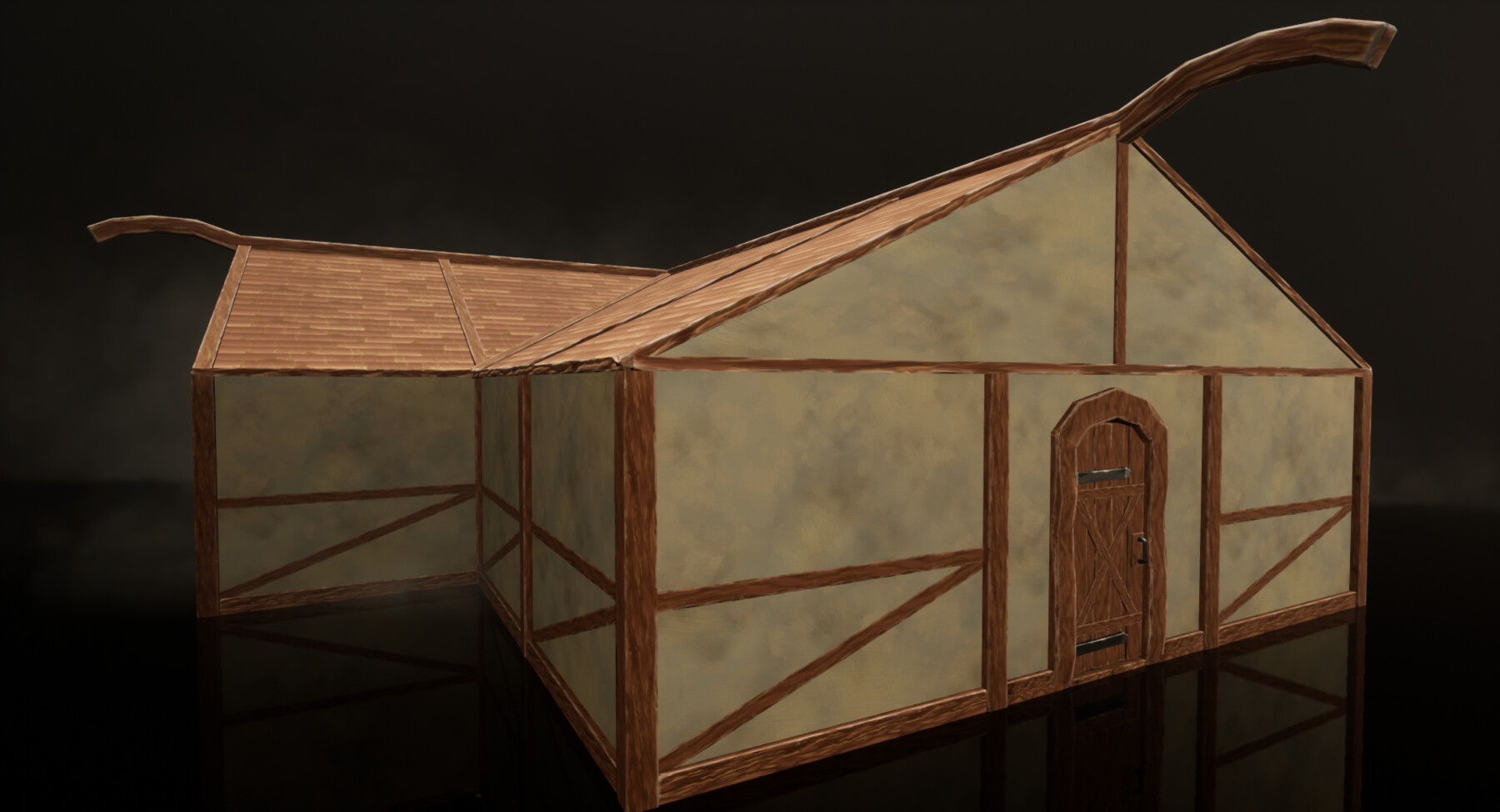 ArtStation - Stylized Modular Medieval village collection | Game Assets