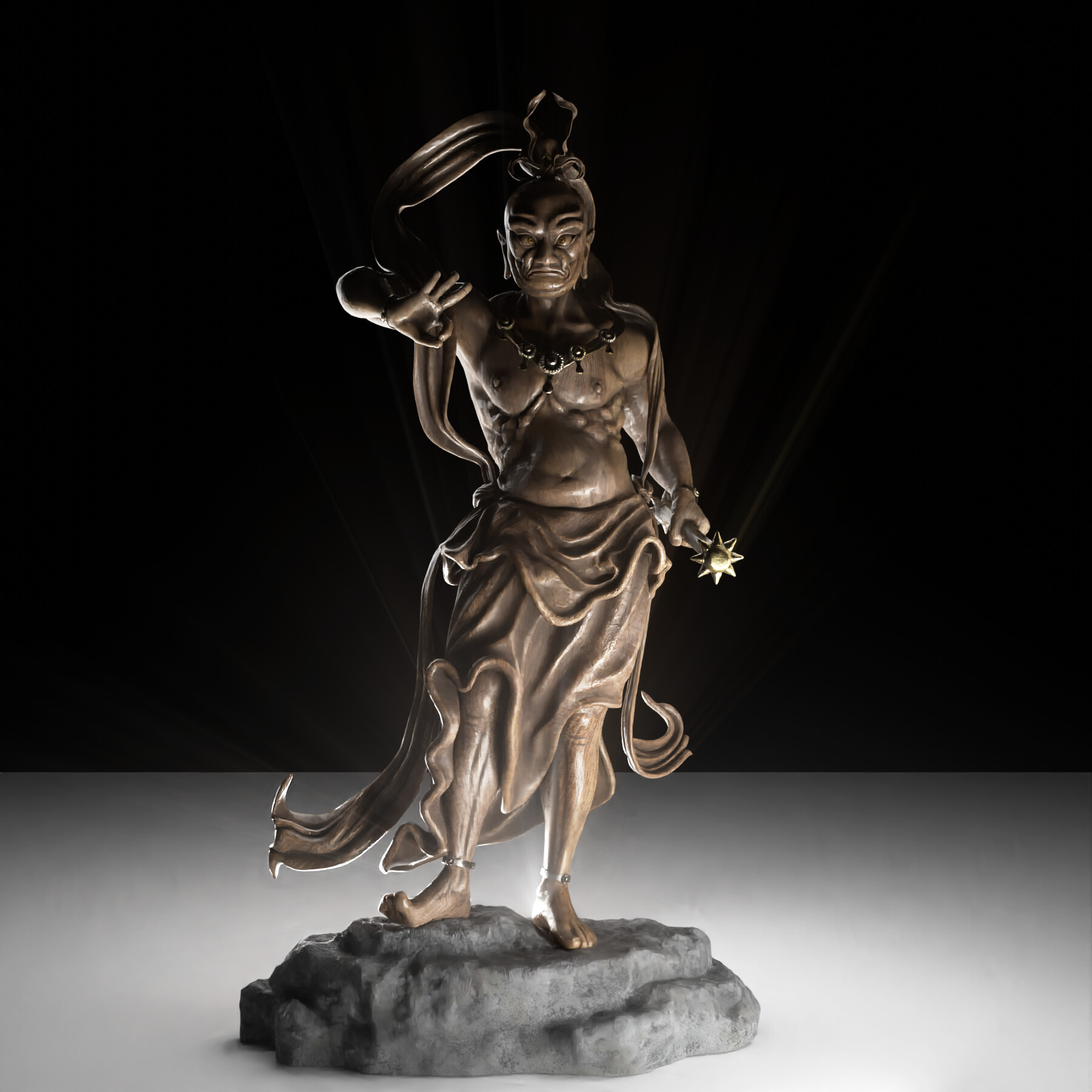 ArtStation - 2 Japanese Sculpture 3d models | Resources