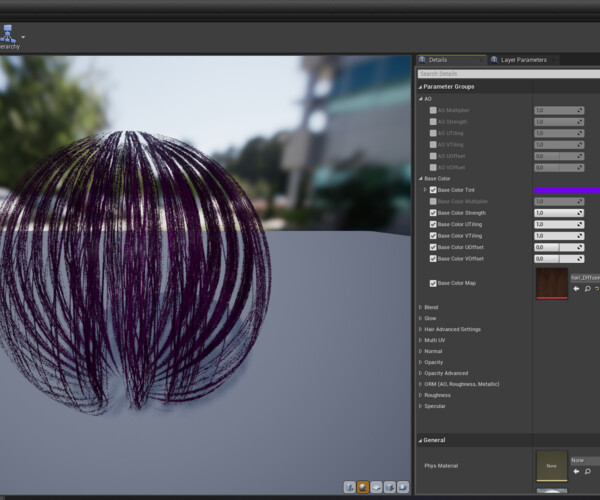 ArtStation - Cute Haircut Female Woman Girl Realistic cartoon hair Low ...