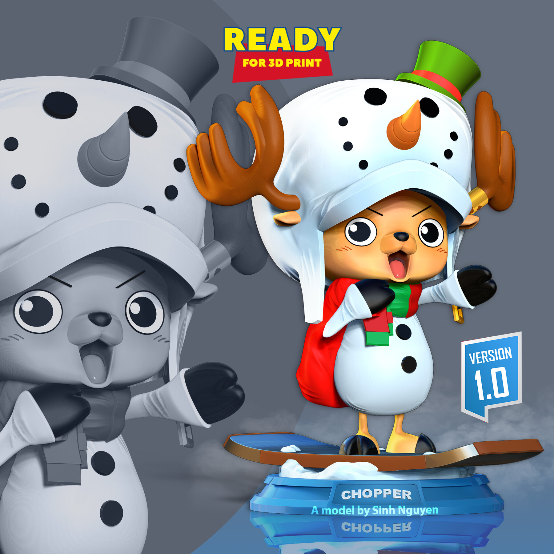 ArtStation - Snowman Chopper | Resources