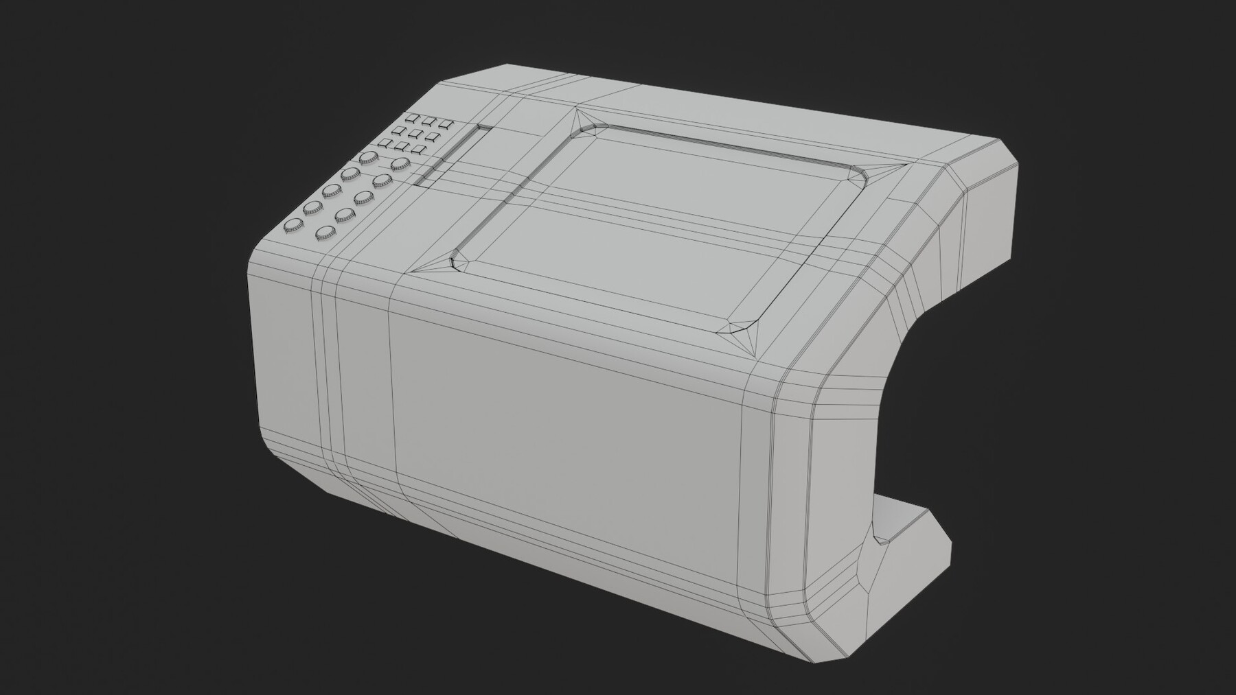 ArtStation - Sci-Fi Control Panel - Low Poly - Game Ready - PBR | Game ...