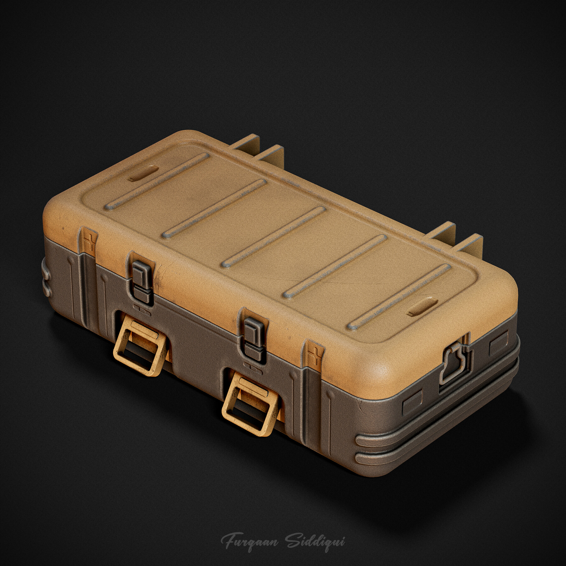 ArtStation - Military Weapon Crate | Game Assets