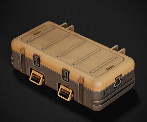 ArtStation - Military Weapon Crate | Game Assets