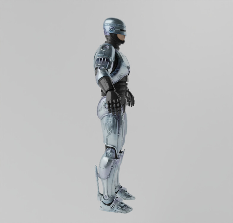 ArtStation - Robocop Lowpoly Rigged | Resources