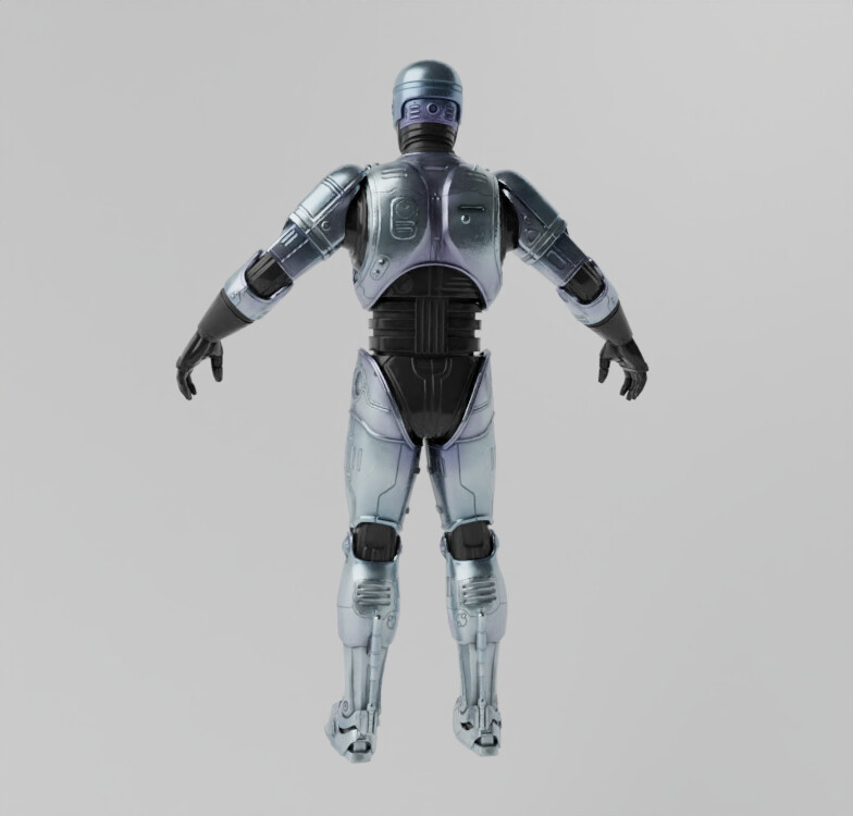 ArtStation - Robocop Lowpoly Rigged | Resources