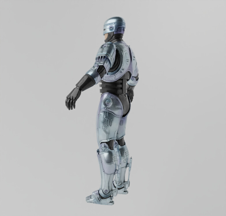 ArtStation - Robocop Lowpoly Rigged | Resources