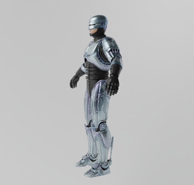 ArtStation - Robocop Lowpoly Rigged | Resources