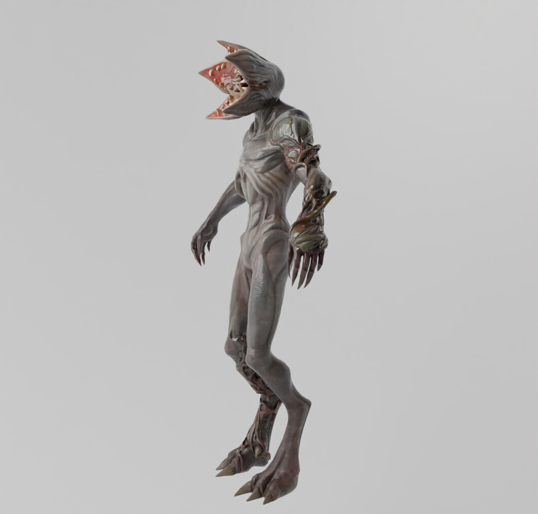 ArtStation - Demogorgon Lowpoly Rigged | Resources