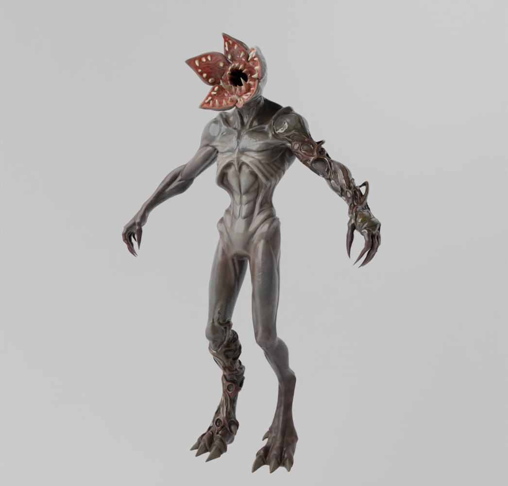 ArtStation - Demogorgon Lowpoly Rigged | Resources