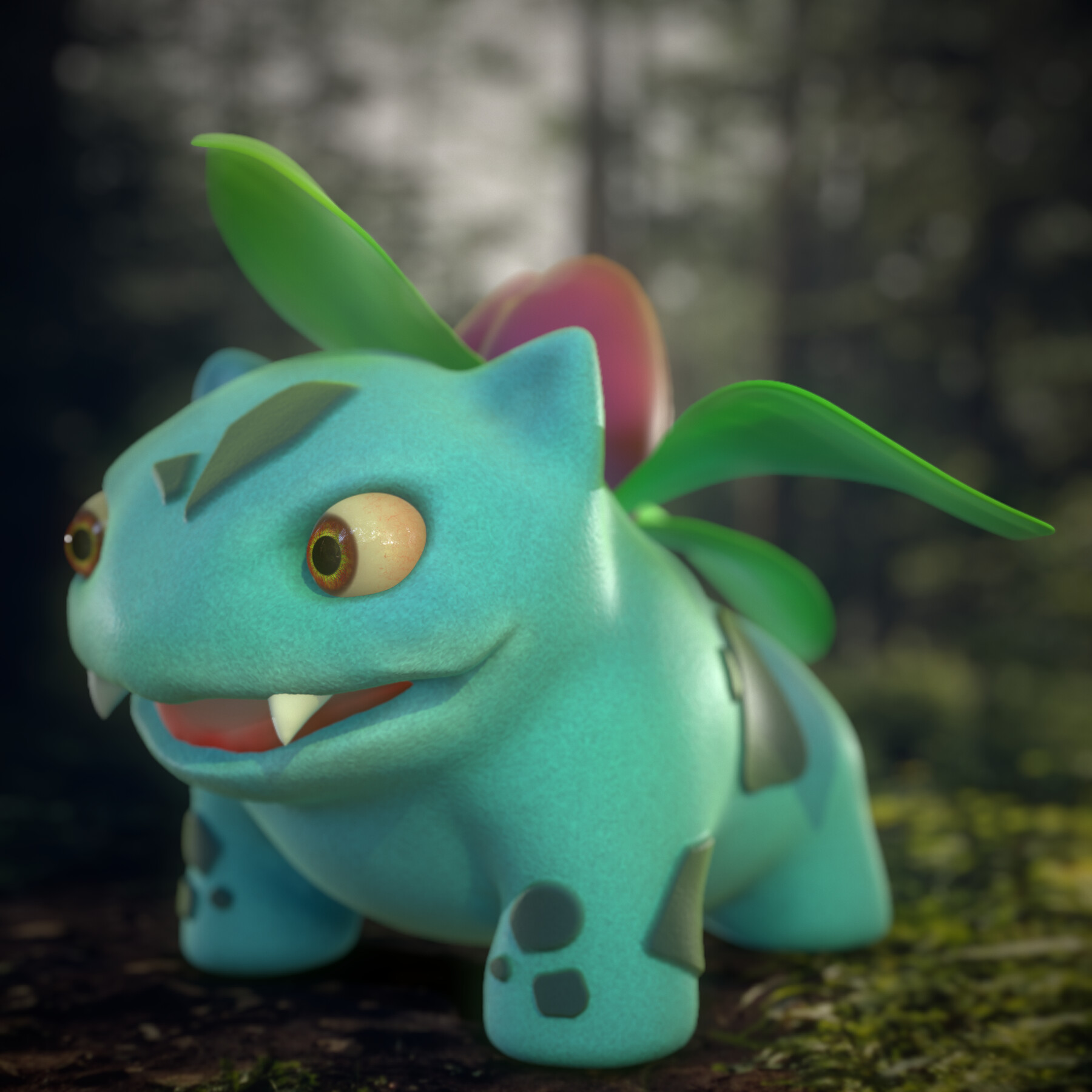 ArtStation - Bulbasaur 3D Print | Resources