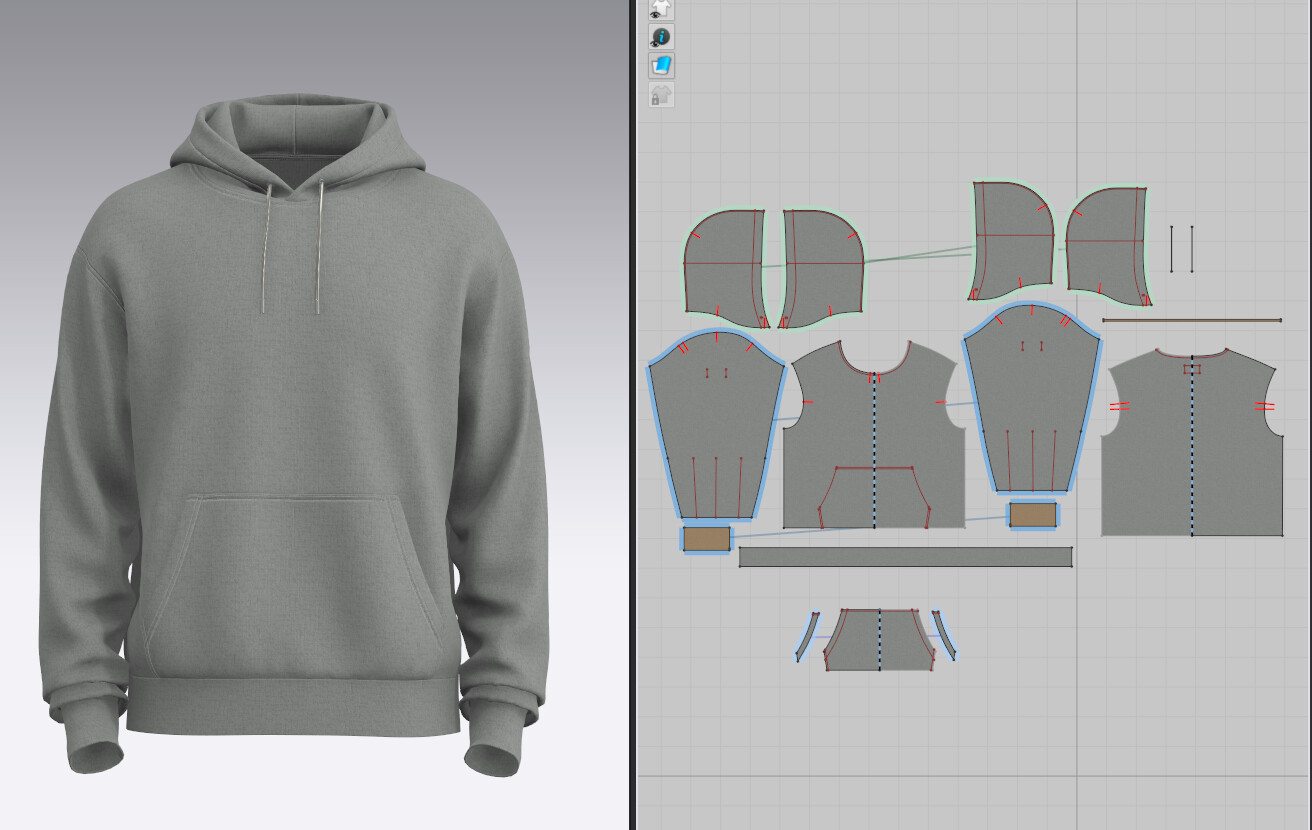 ArtStation - Oversized Hoodie 3d Model | Resources ArtStation - Oversized Hoodie 3d Model | Resources