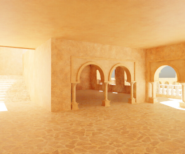 ArtStation - Ancient Arabian Palace | Resources