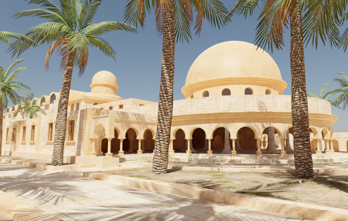 ArtStation - Ancient Arabian Palace | Resources