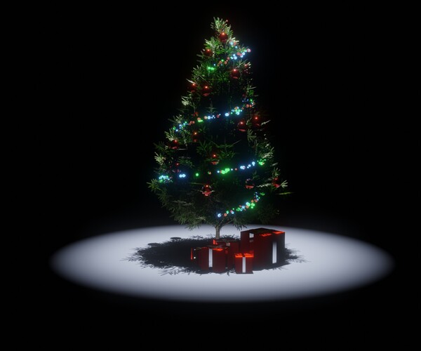 ArtStation - New Year Tree | Resources