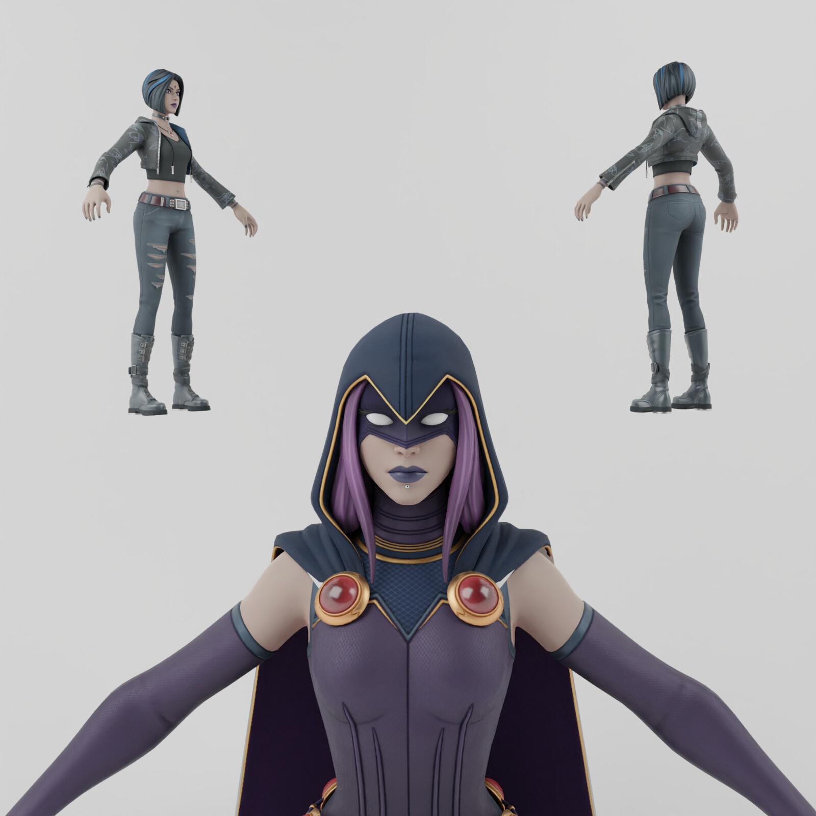 ArtStation - Raven Lowpoly Rigged | Resources