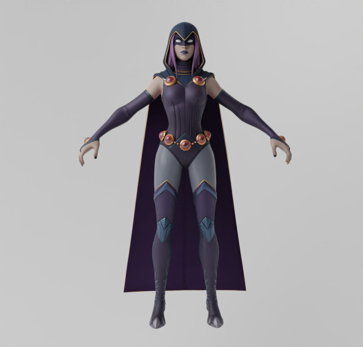 ArtStation - Raven Lowpoly Rigged | Resources