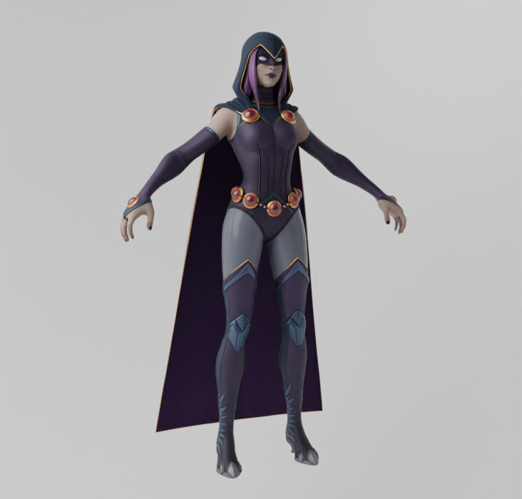 ArtStation - Raven Lowpoly Rigged | Resources