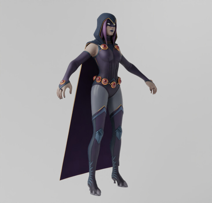 ArtStation - Raven Lowpoly Rigged | Resources
