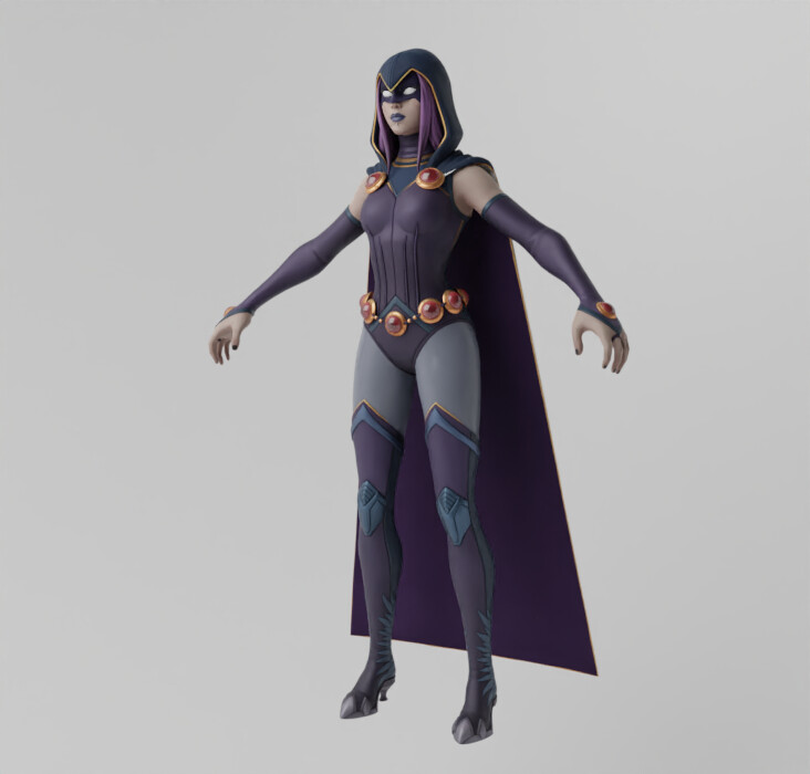 ArtStation - Raven Lowpoly Rigged | Resources
