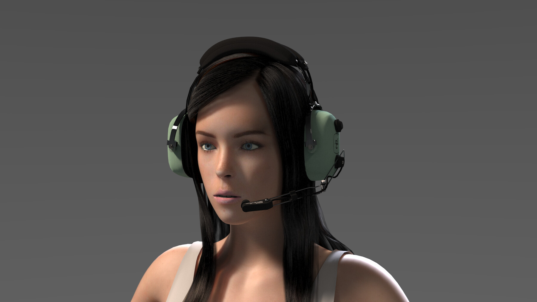 ArtStation - David Clark H10-36 Pilots Headset | Game Assets
