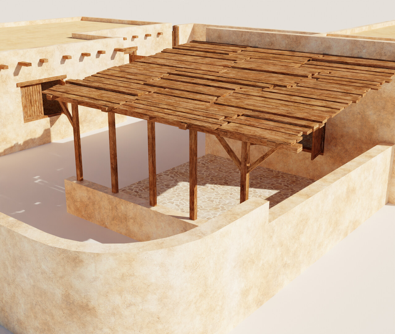 ArtStation - Ancient Desert Houses 7 | Resources