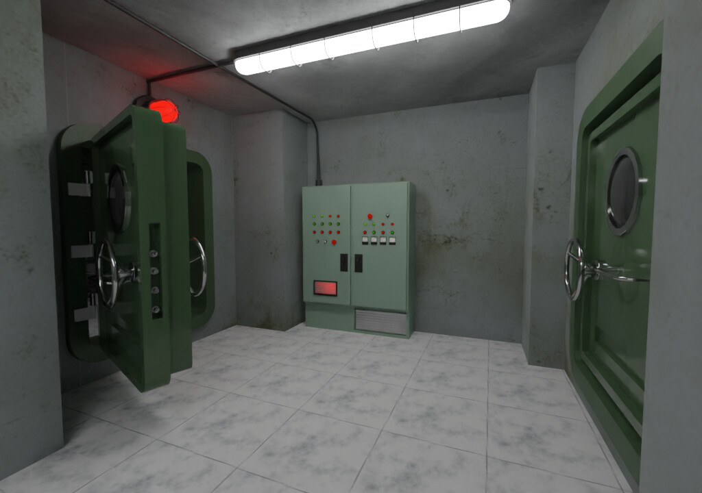 ArtStation - Underground Rocket | Resources