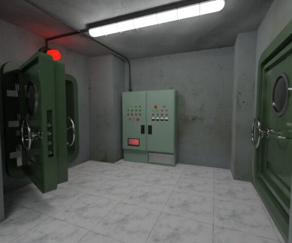 ArtStation - Underground Rocket | Resources