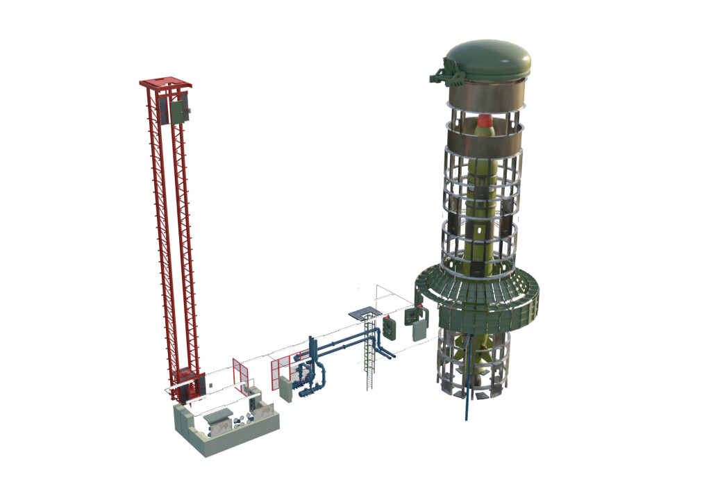 ArtStation - Underground Rocket | Resources