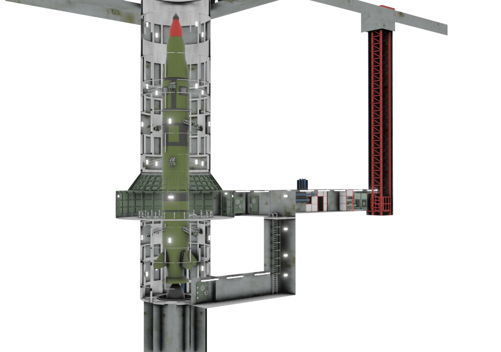 ArtStation - Underground Rocket | Resources