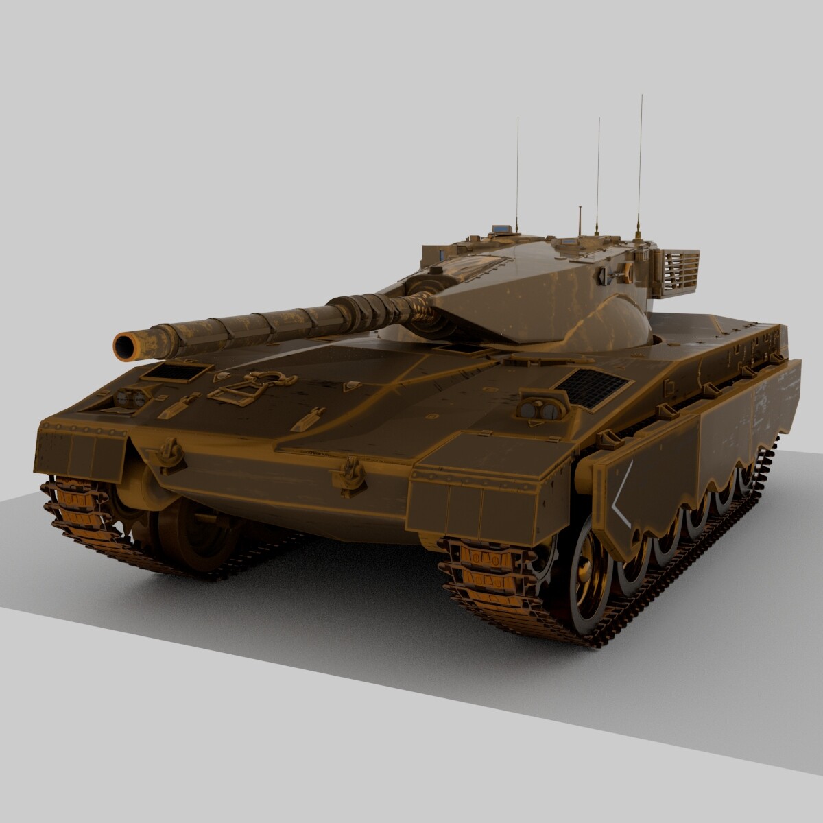 ArtStation - merkava MKI | Resources